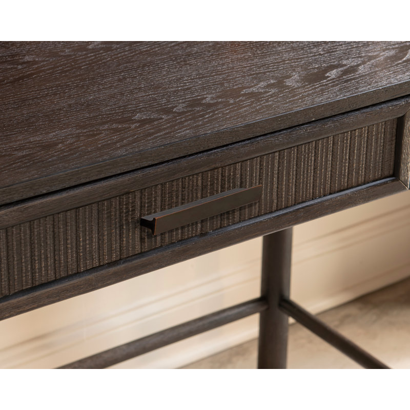 Birch Lane™ Tura Solid Wood Writing Desk | Wayfair