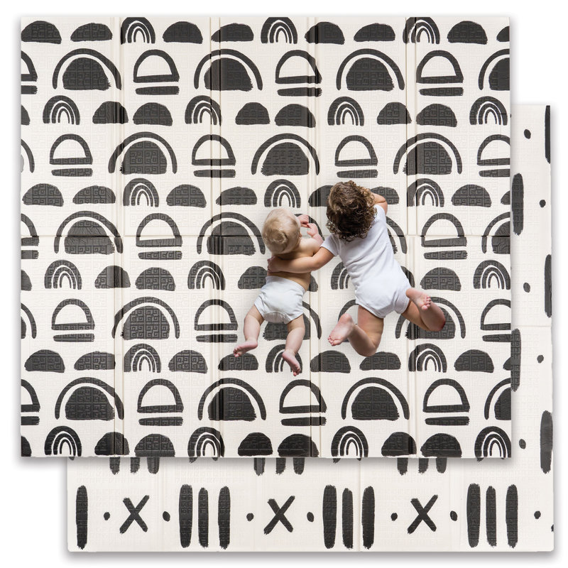 Jumpoff Jo Extra Large Play Mat - Black and White | Wayfair