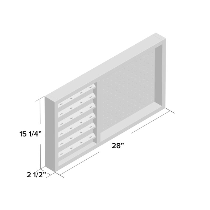 WFX Utility™ Reinertown Craft Wall Mount Thread Store & Reviews | Wayfair