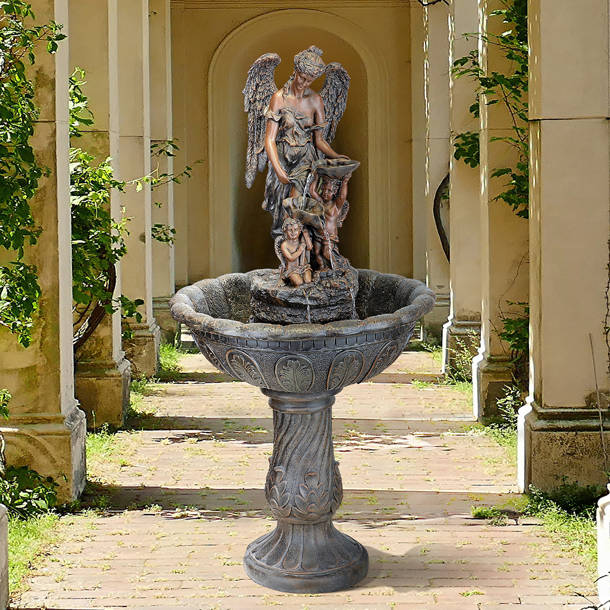 Design Toscano Dione, The Divine Water Goddess Garden Statue & Reviews ...