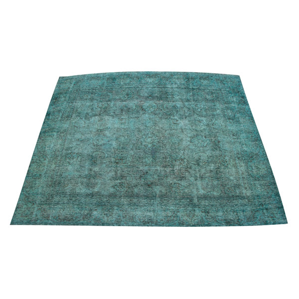 Isabelline One-of-a-Kind 9'6" X 9' New Age Square Wool Area Rug in ...
