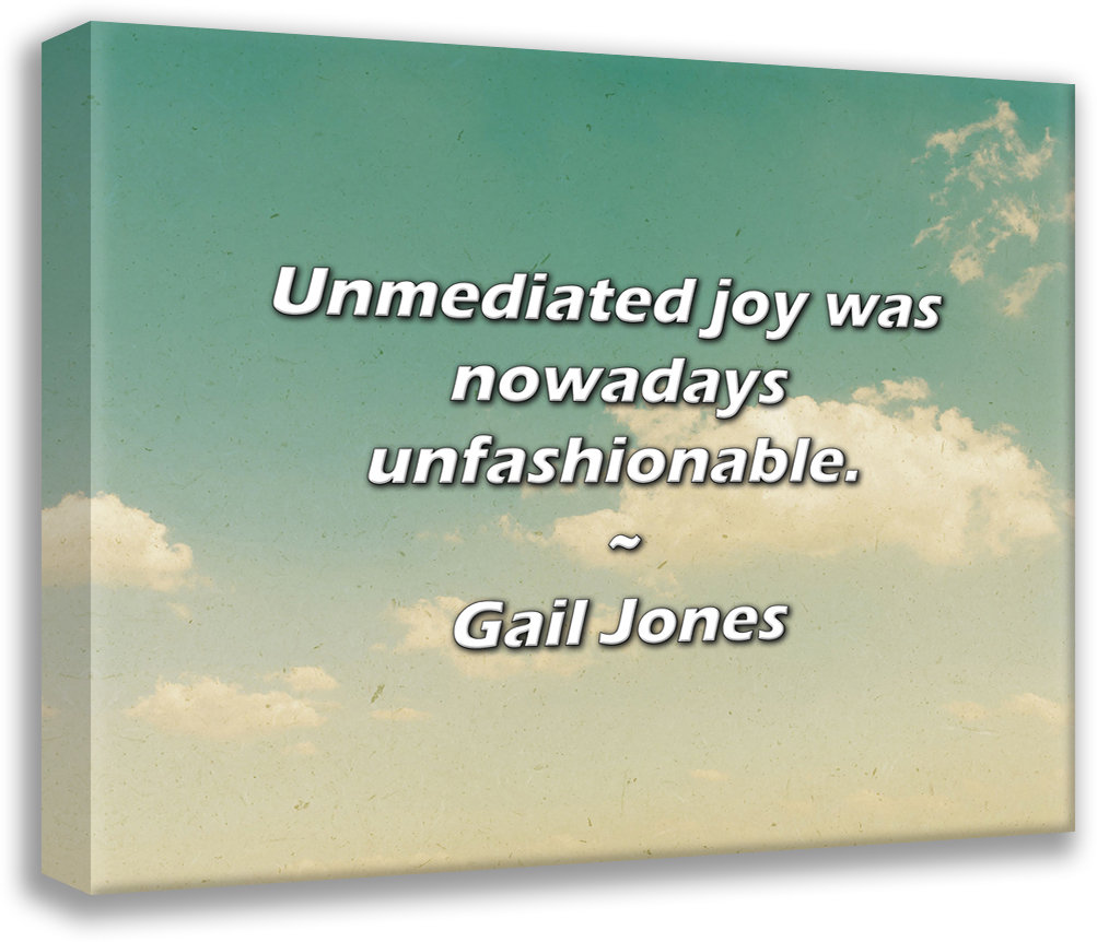 Astoria Grand Artsy Quote "Unmediated joy was nowadays unfashionable ...