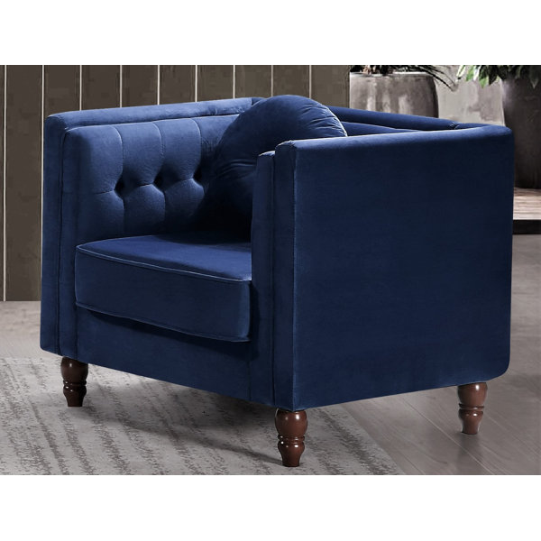 Red Barrel Studio® Tahlaya Velvet Swivel Armchair | Wayfair