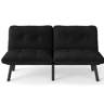 Latitude Run® Black Convertible Bed With Multiform Functionality ...