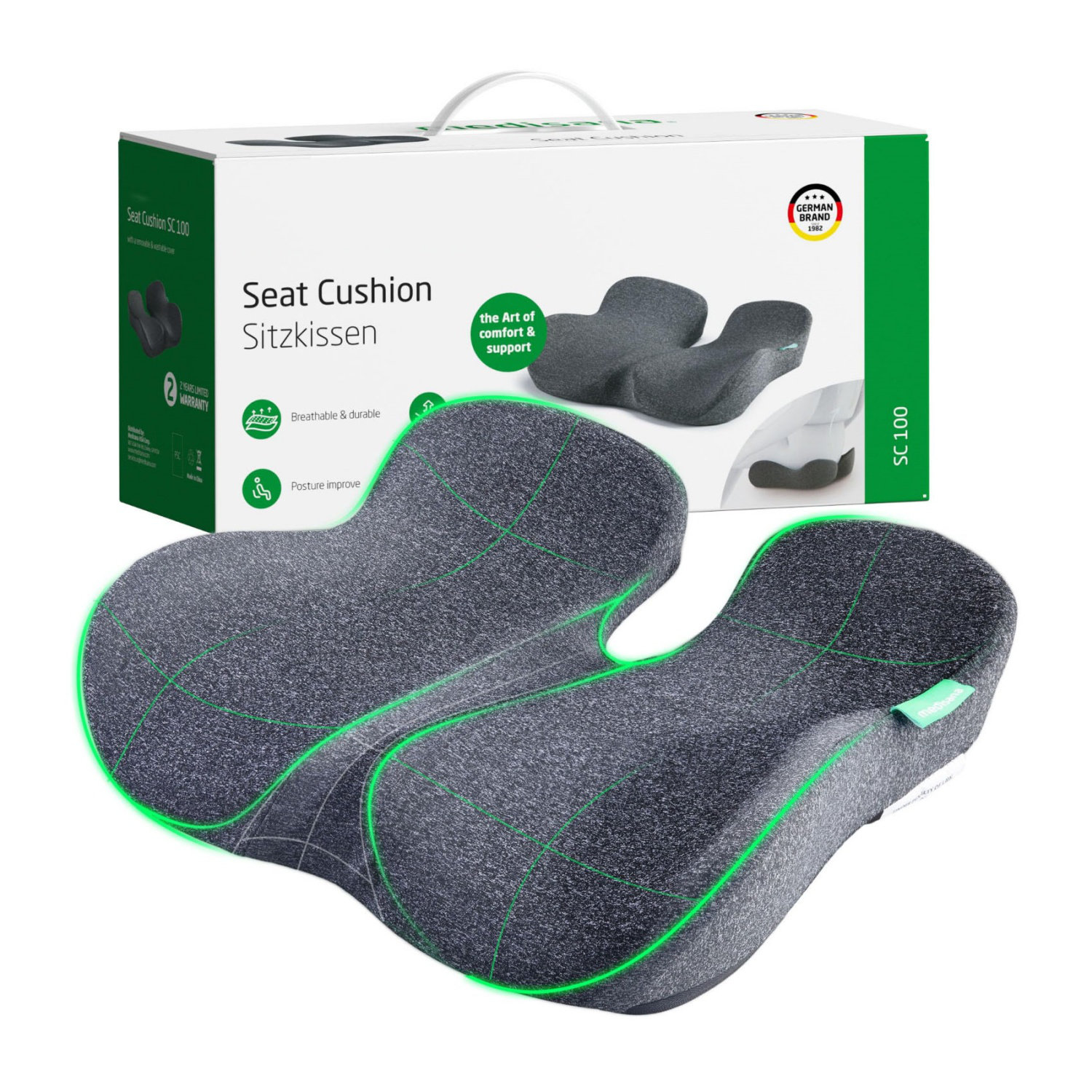 Stack man Seat Cushion - SC 100 Memory Foam Seat Cushions For Office ...