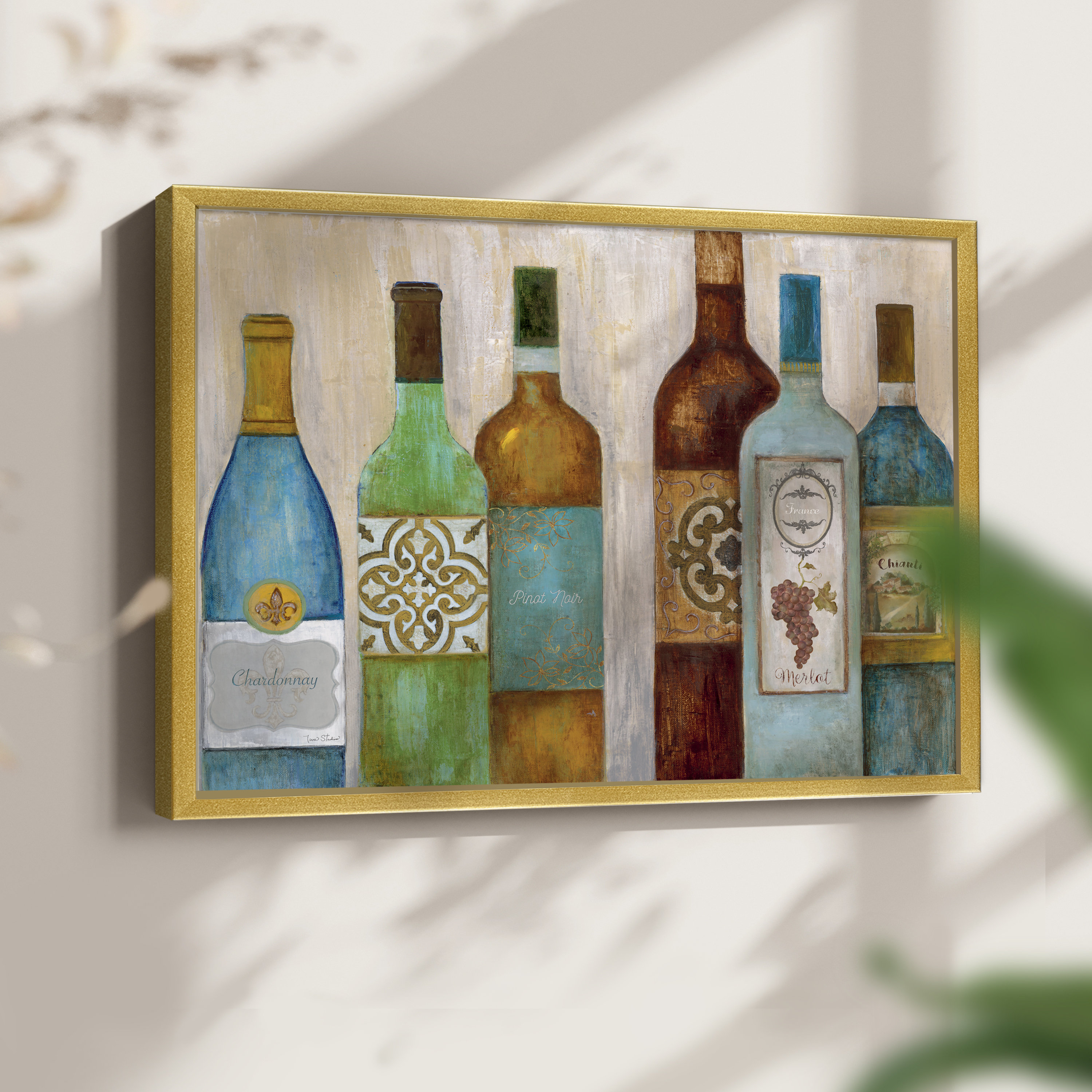 Winston Porter Wine Tasting -Framed Print - Restickable | Wayfair