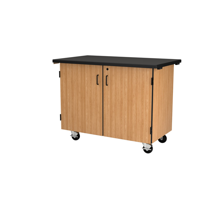 National Public Seating Mobile Science Cart with Tote Trays | Wayfair