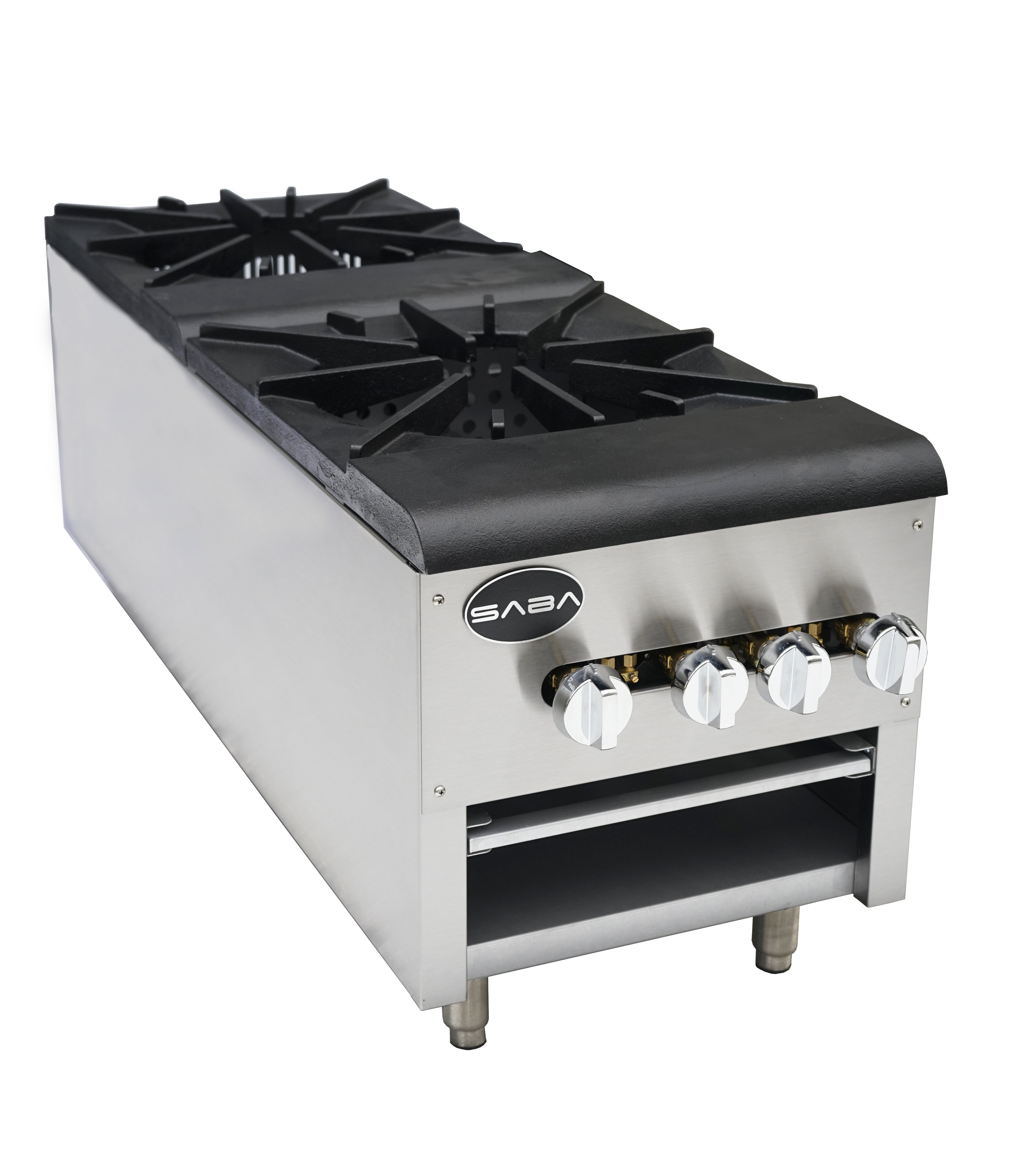 SABA 18'' W Double Oven Stock Pot Range And Burner | Wayfair