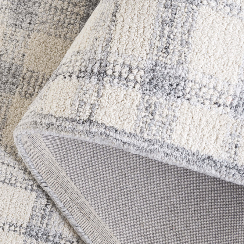Gracie Oaks Chamisa Tufted Performance Plaid Rug & Reviews | Wayfair