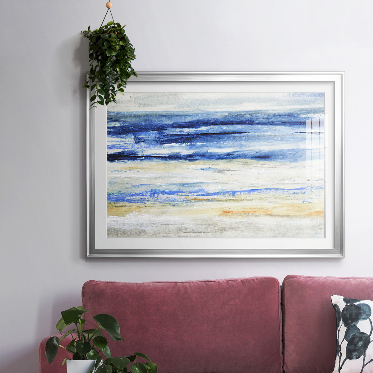 Highland Dunes Choppy Seas II Framed On Paper Print | Wayfair