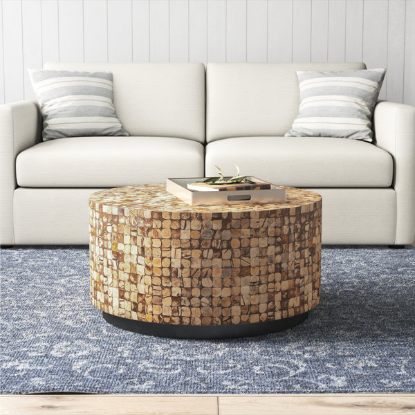 Round-wood-coffee-tables | Wayfair