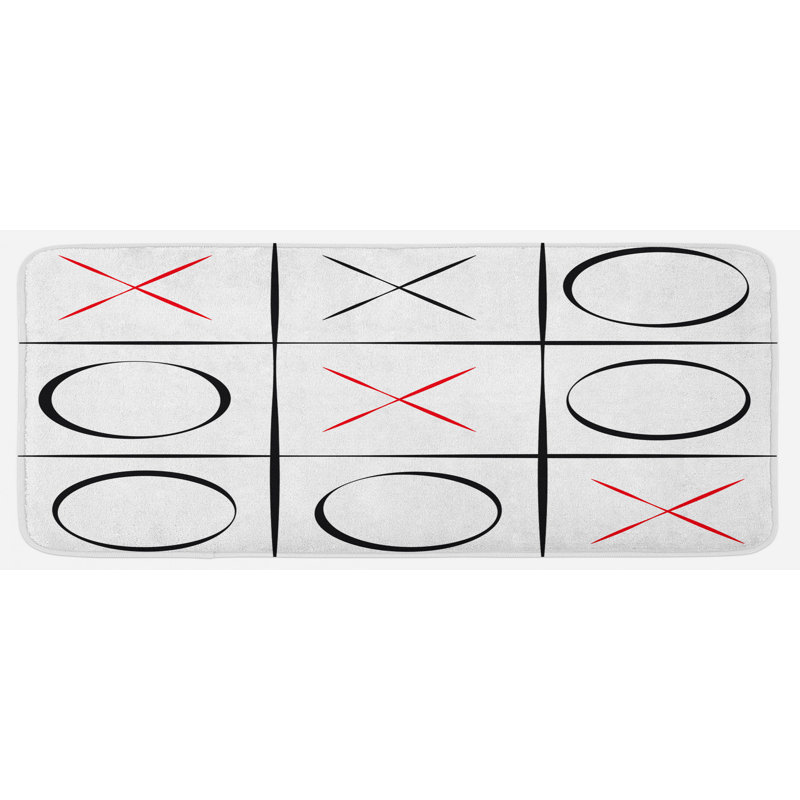 East Urban Home Tic Tac Toe Simplistic Pattern Vertical Horizontal ...