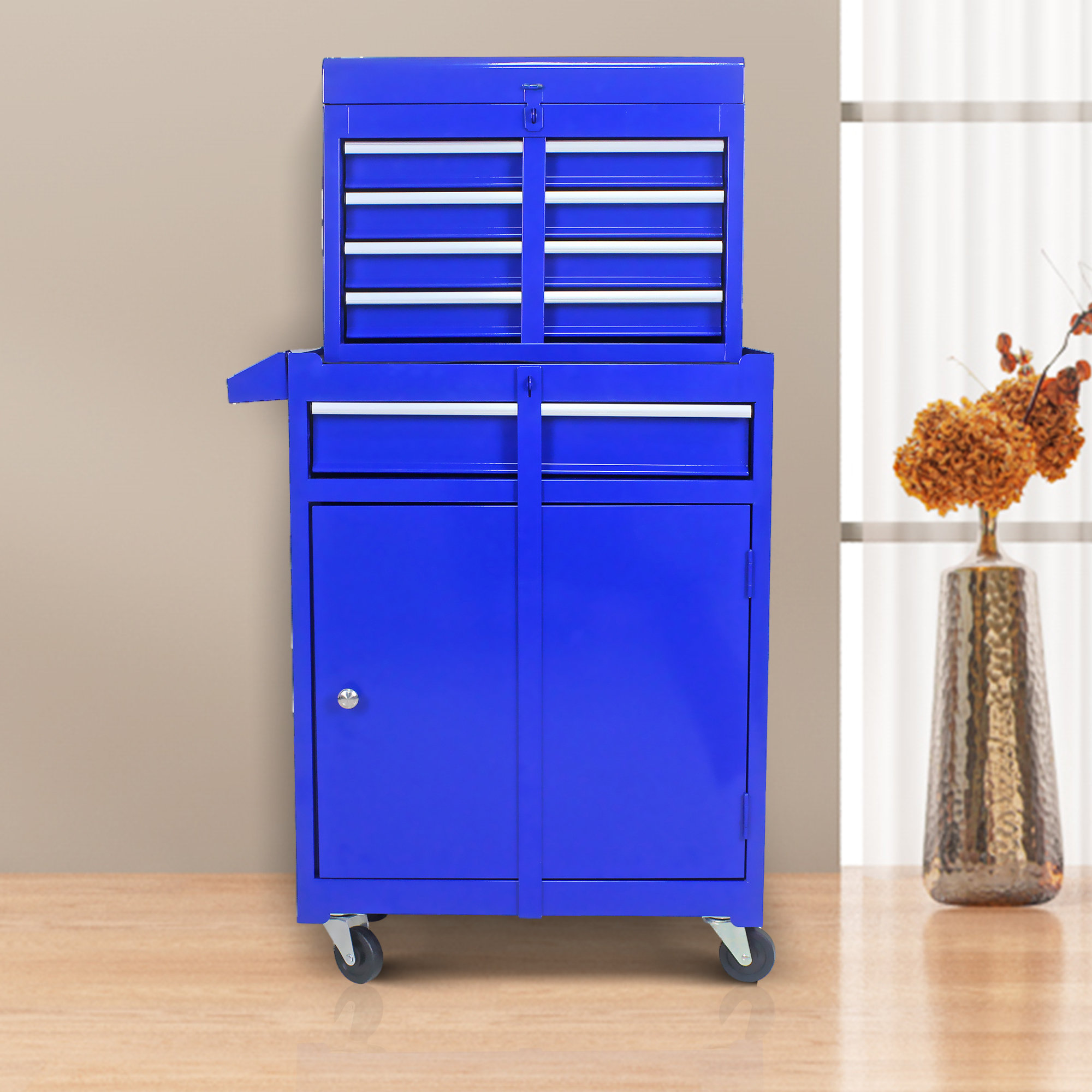 WFX Utility™ Willenborg 20.42" W 5-Drawer Iron Combination Set with ...