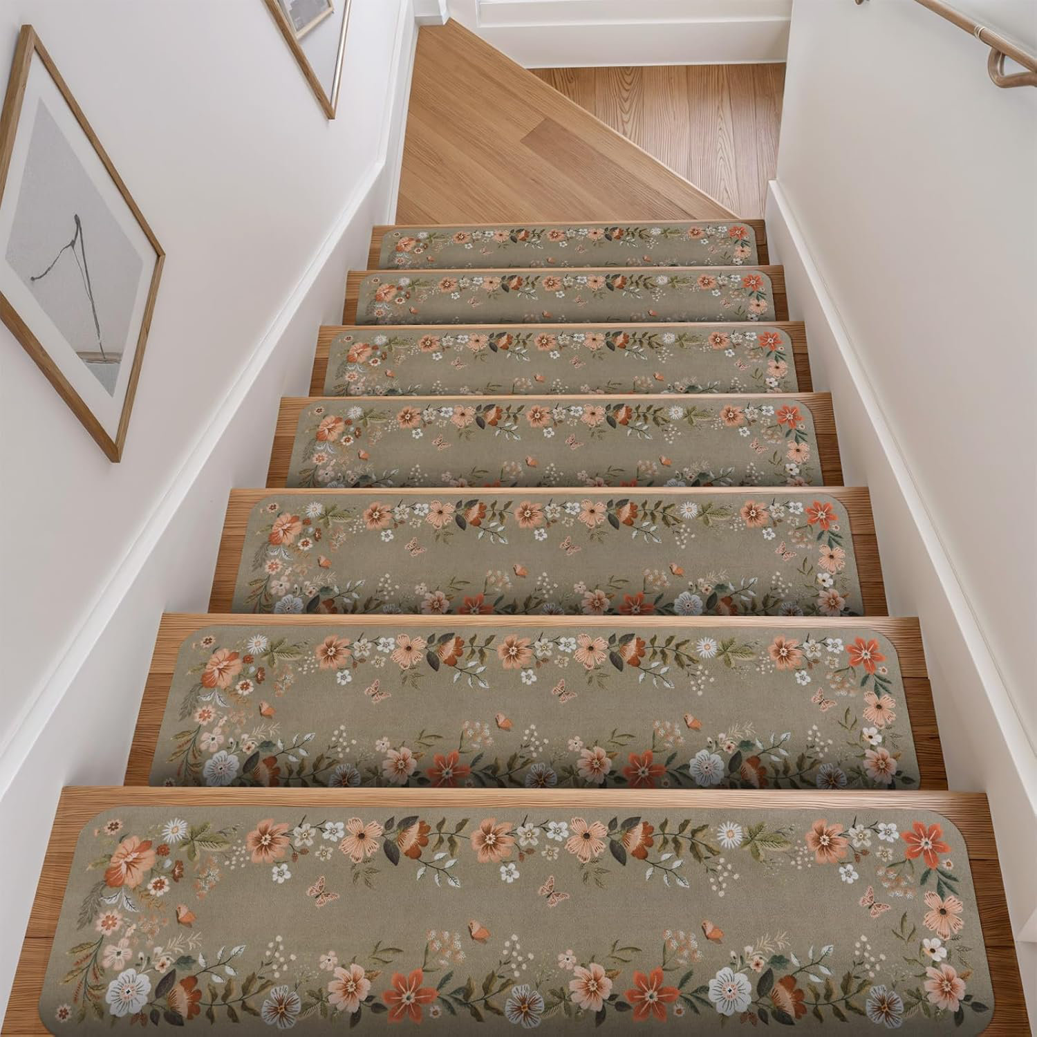 Lark Manor™ Flower Stair Treads | Wayfair