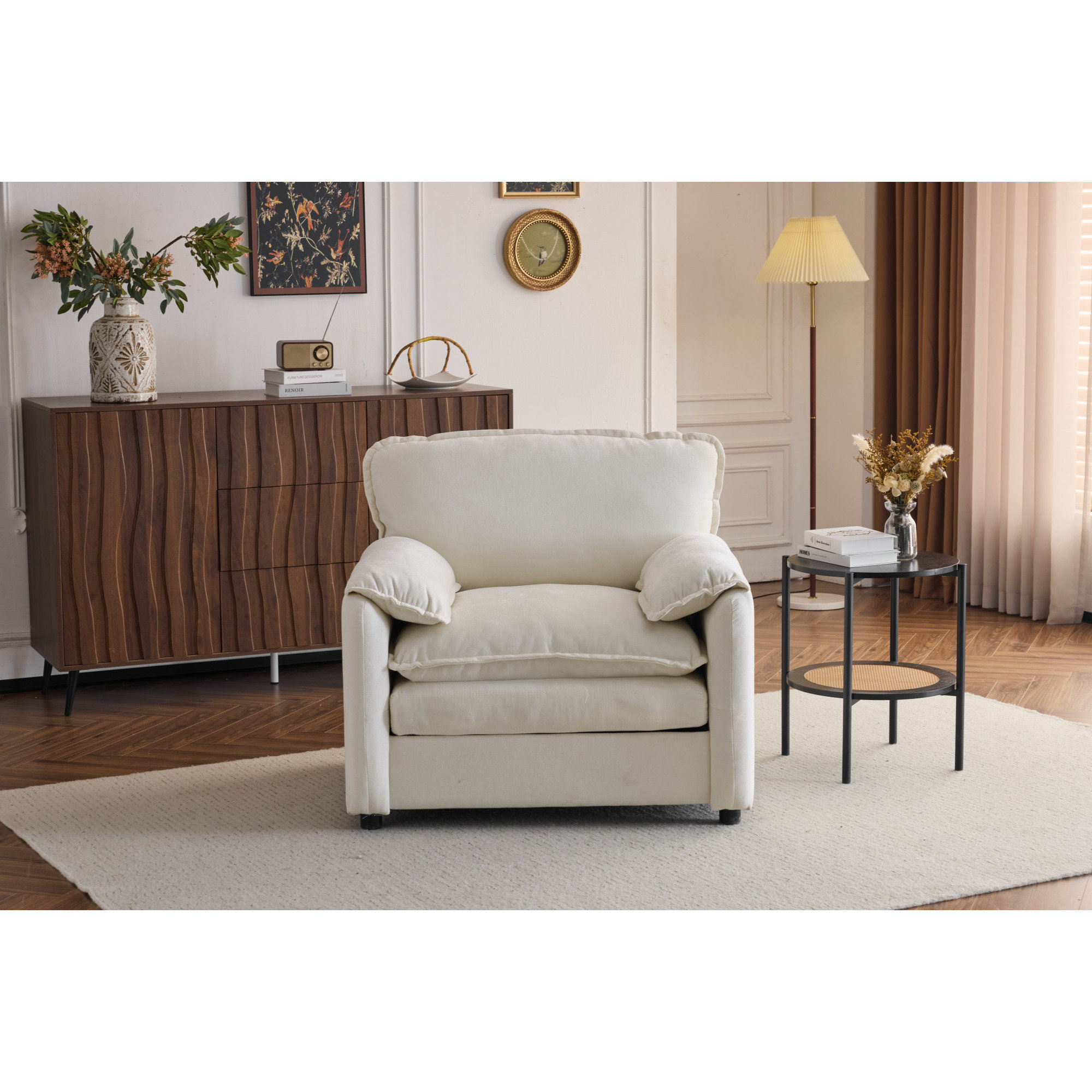 Latitude Run® -inch Oversized Single Reading Chair - Comfortable ...