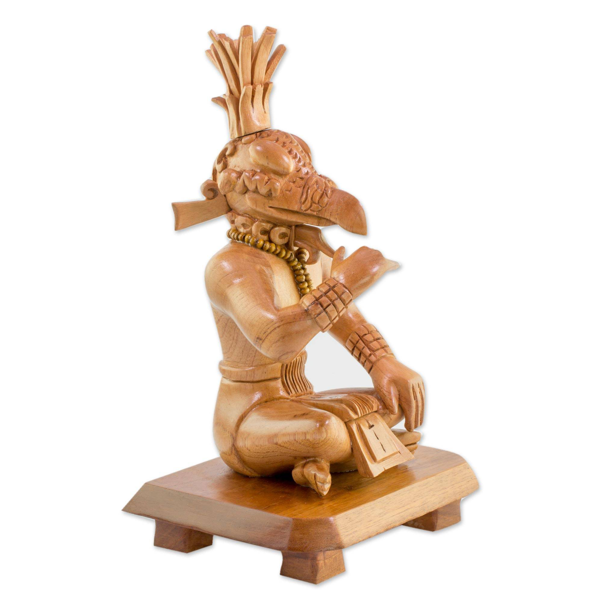 Bungalow Rose Maya Bird Man from Palenque Cedar Museum Replica ...