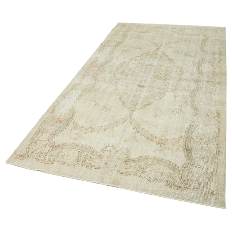 Hargun Vintage Hand Woven Hand Knotted 140cm X 266cm Area Rug | Wayfair ...