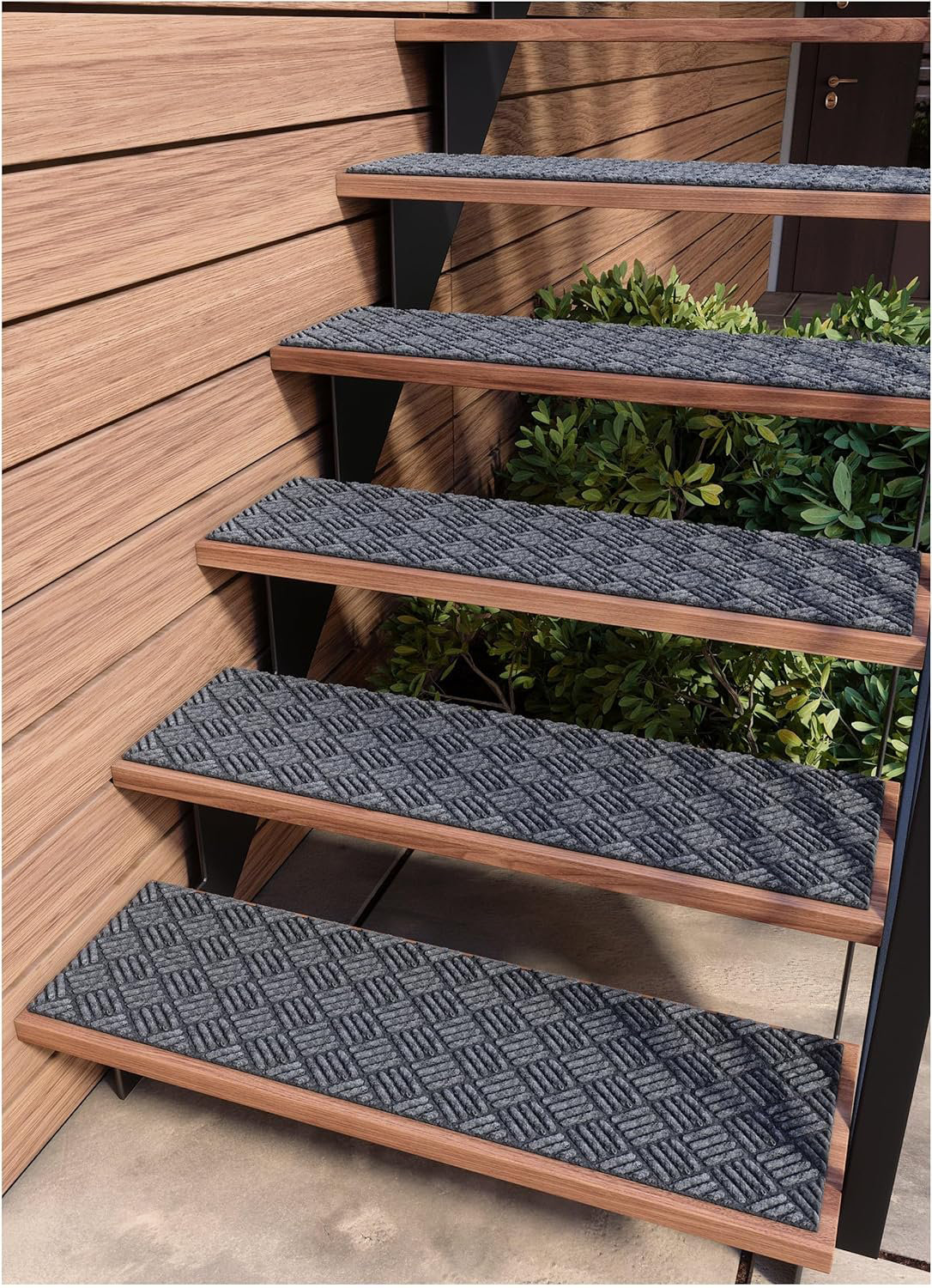 Latitude Run® Brittoni Gray Stair Tread | Wayfair
