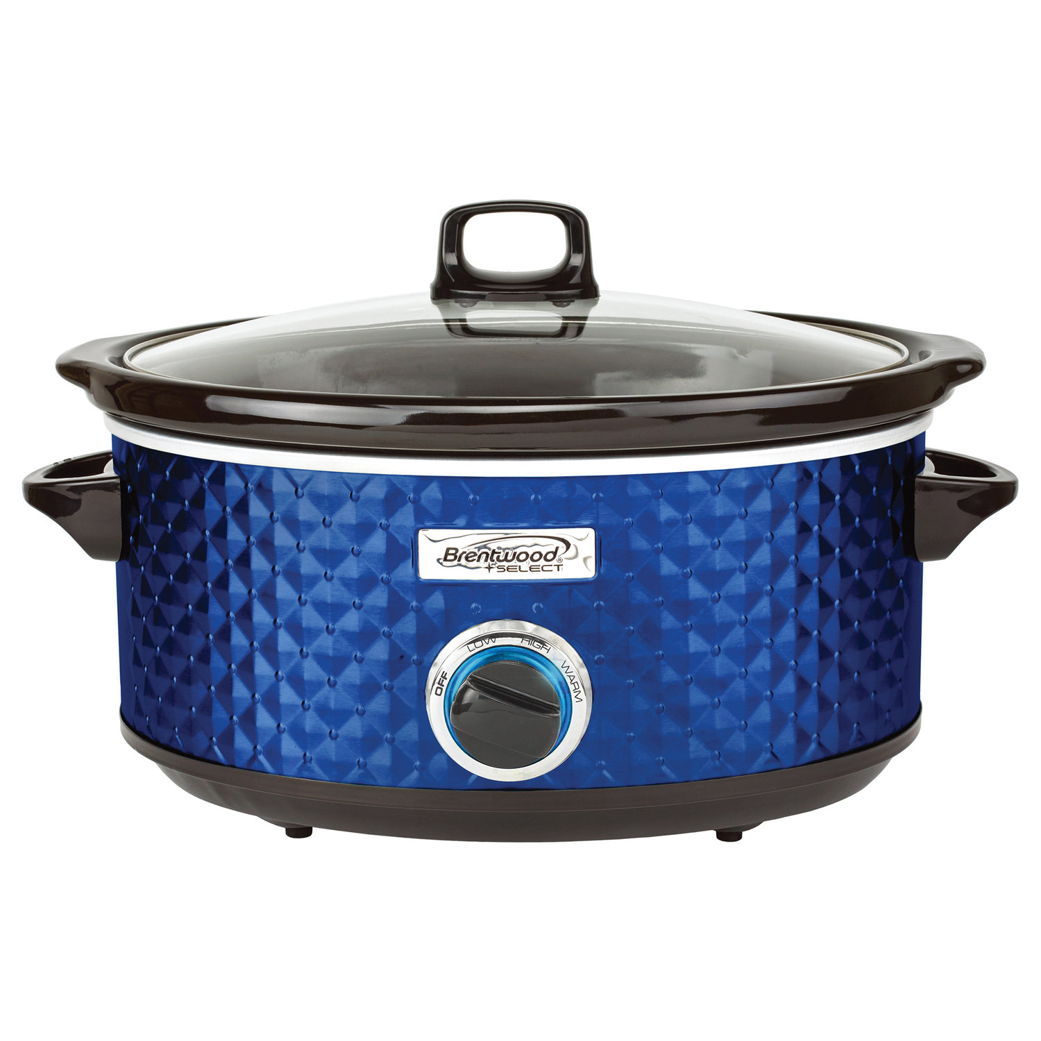 Brentwood Select 7-Qt. Slow Cooker (Blue) | Wayfair