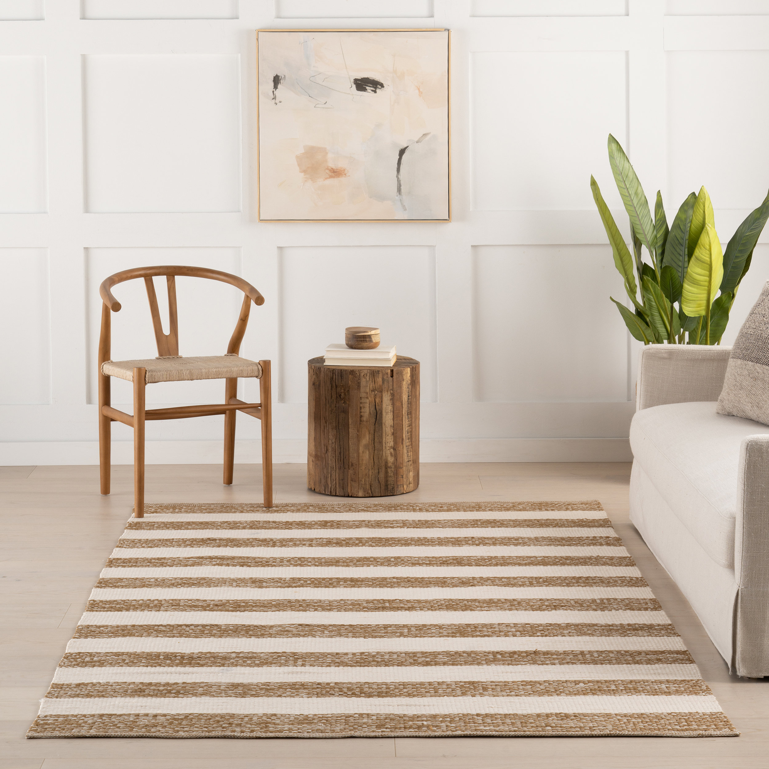 Rosecliff Heights Sonnet Striped Indoor/Outdoor Area Rug - Wayfair Canada