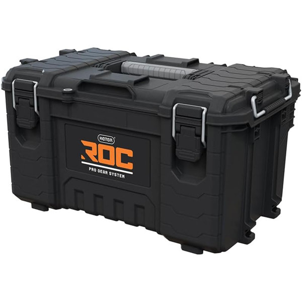 Keter Roc Pro Gear Heavy Duty Tool Storage Toolbox Black 256984 ...
