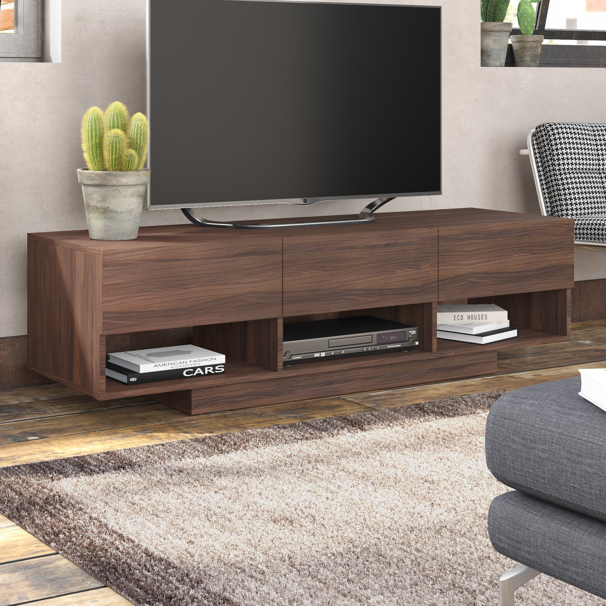 Brayden Studio Paula TV Stand for TVs & Reviews - Wayfair Canada