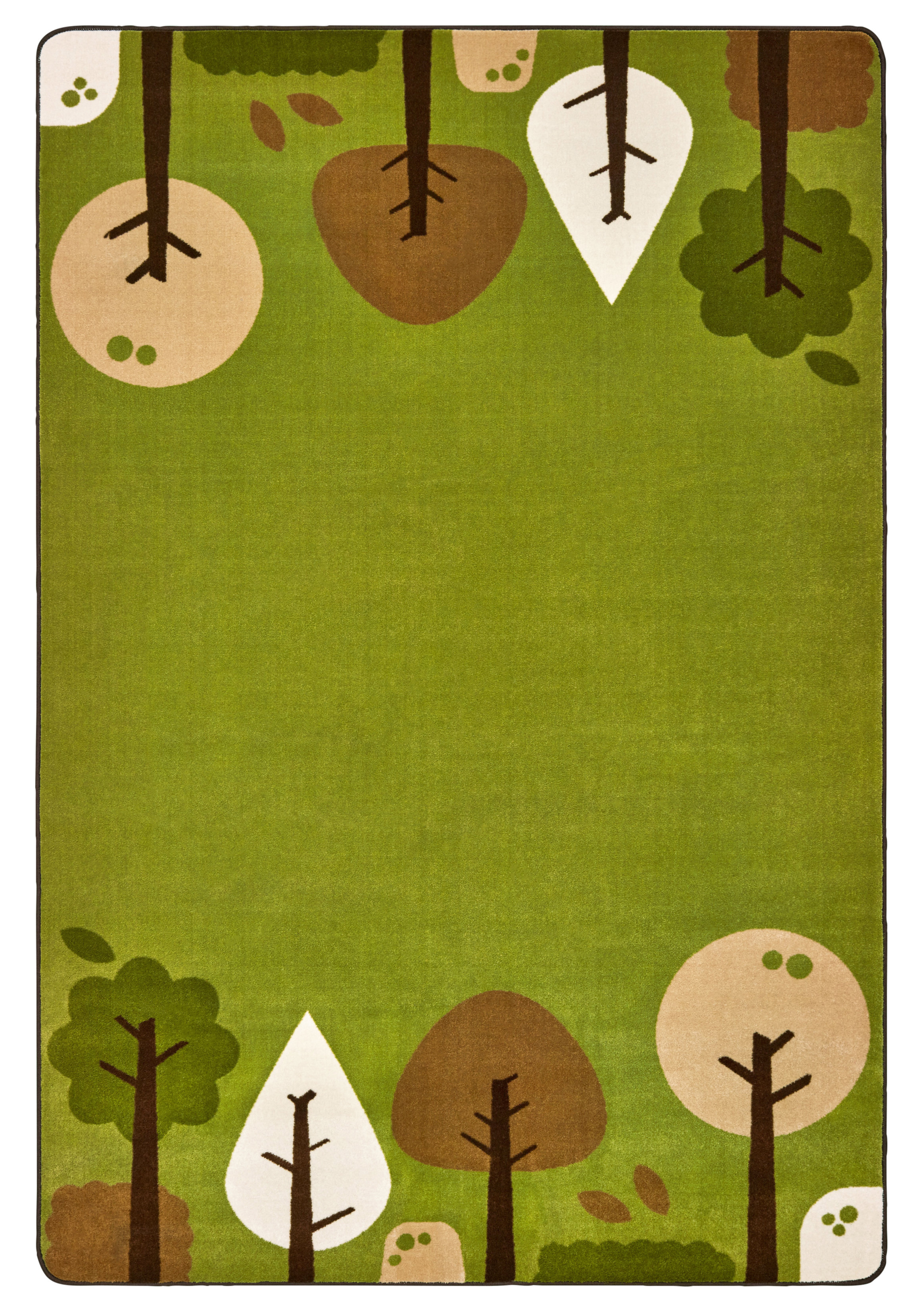 Carpets for Kids Tranquil Trees Kids Decorative KIDSoft™ Tufted Green ...
