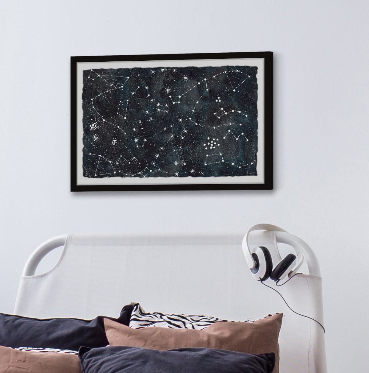 Zoomie Kids The Constellations - Picture Frame Graphic Art | Wayfair