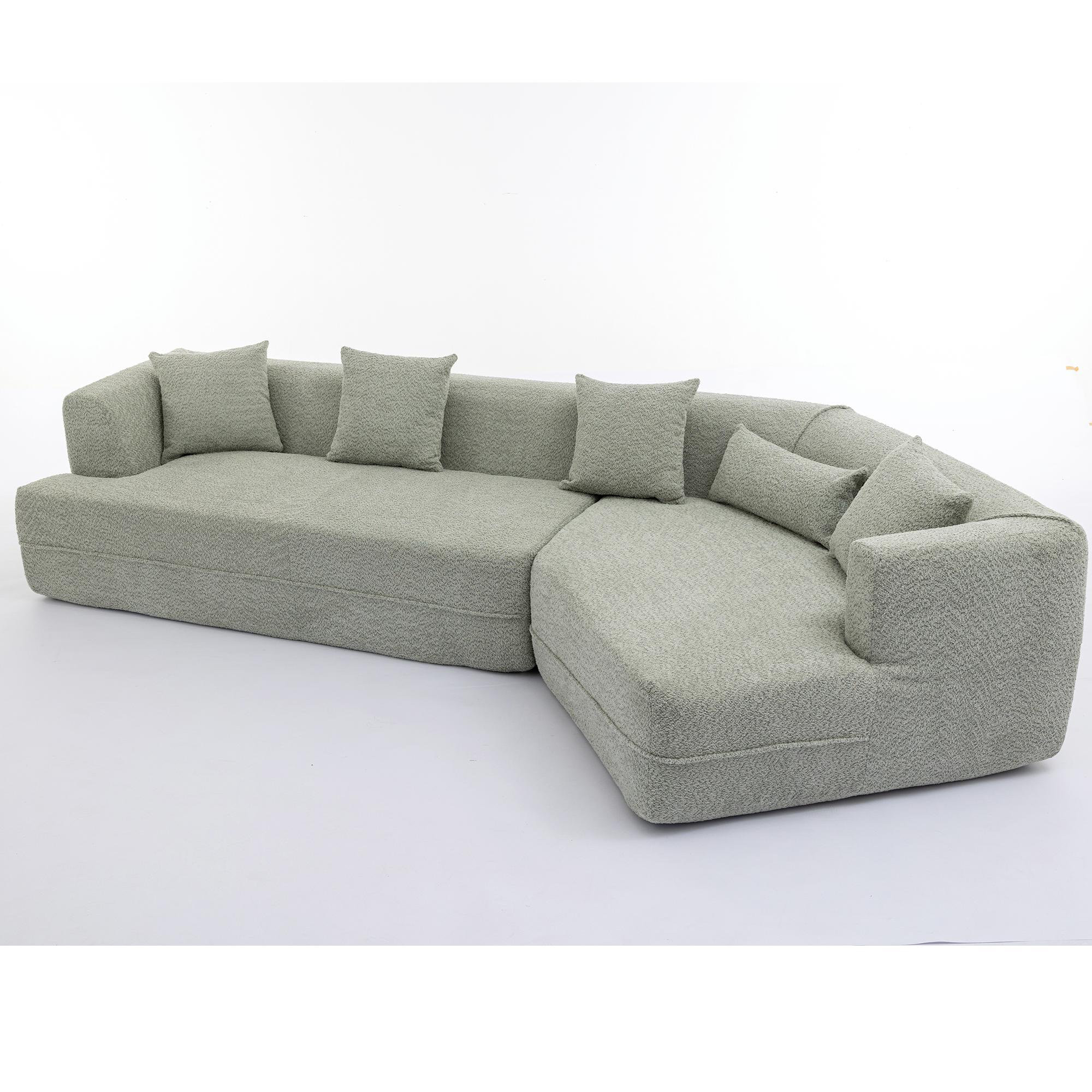 Latitude Run® Modular sofa , modern minimalist style sofa, upholstered ...