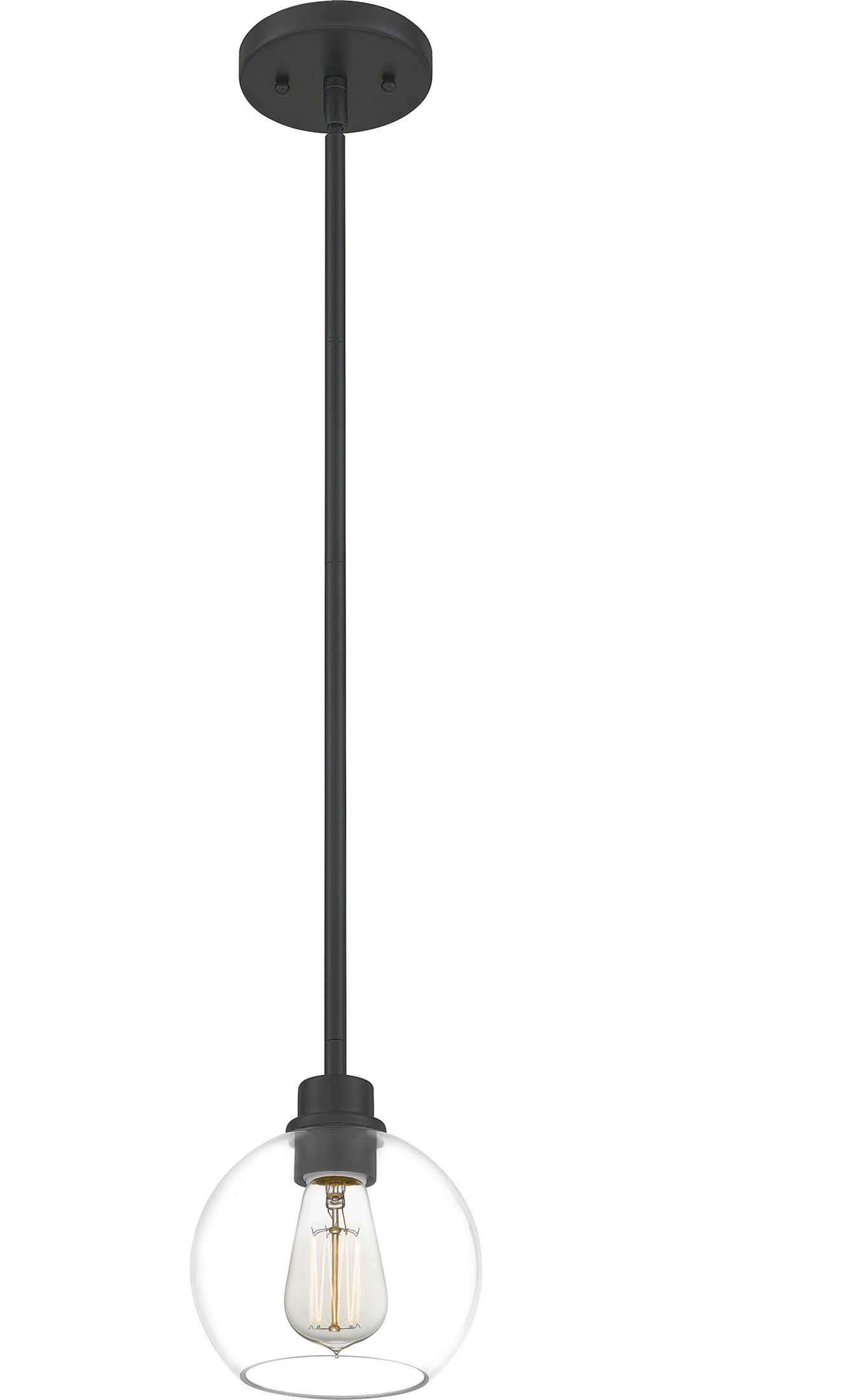 Wade Logan Gardiner 1 - Light Single Globe Pendant & Reviews - Wayfair ...