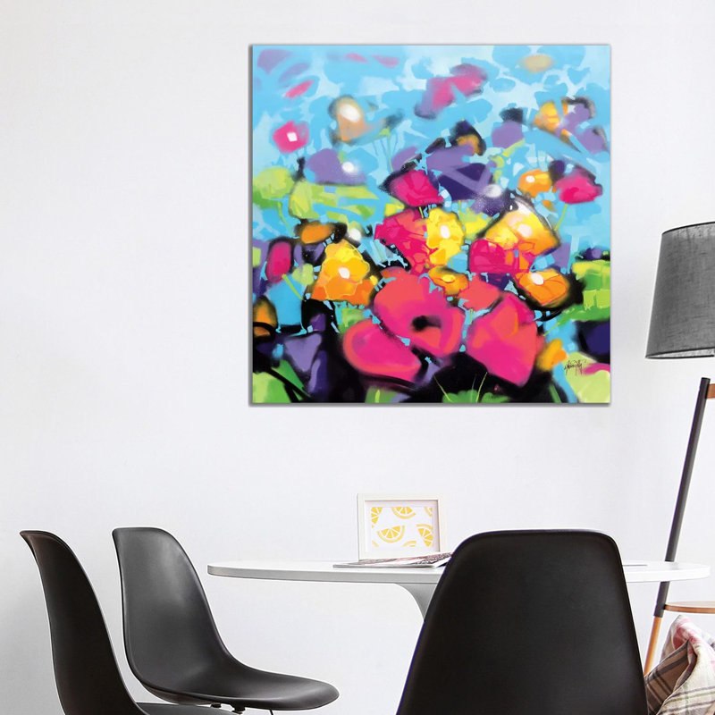 Ivy Bronx Scattered Colour II by Scott Naismith - Wrapped Canvas ...
