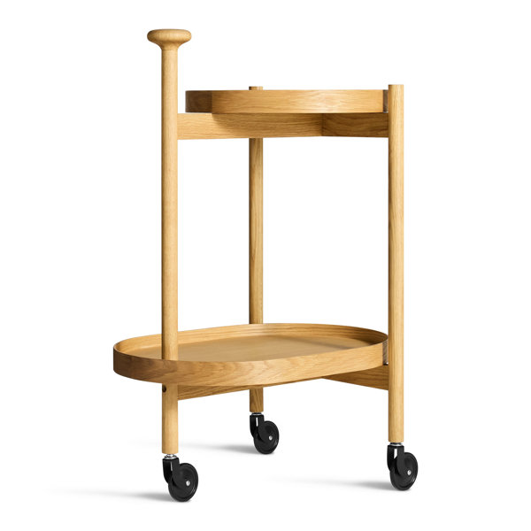 Blu Dot Por Favor Wood Bar Cart | Wayfair