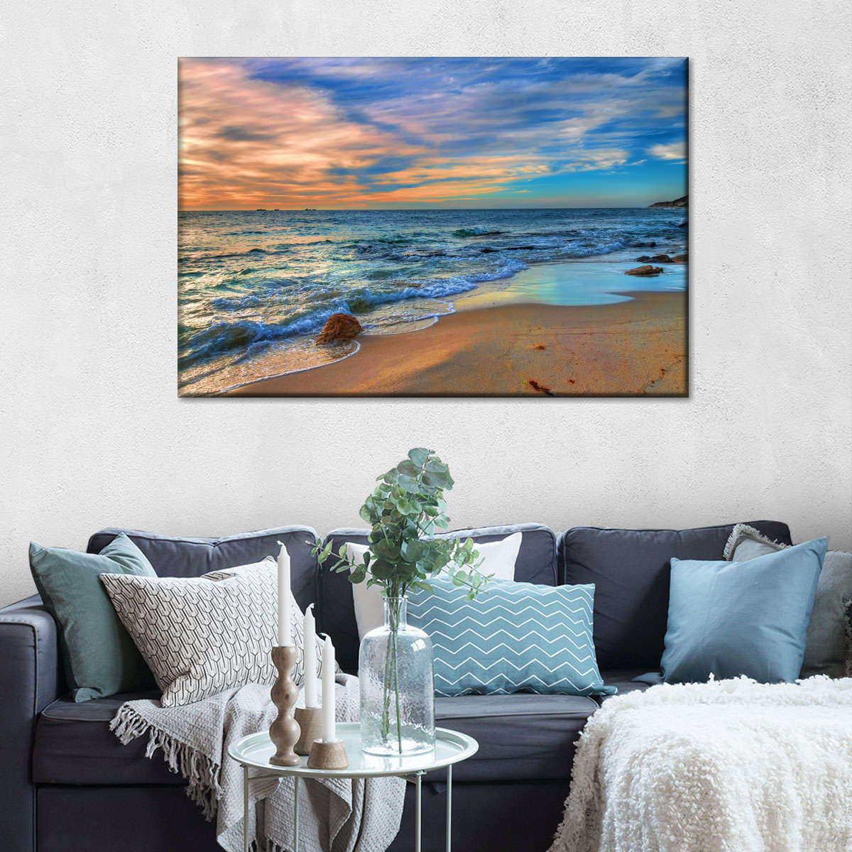 Highland Dunes Beach In Perth Canvas Print On Canvas Print | Wayfair