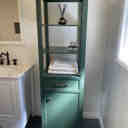 Sand & Stable™ Aileen 21" W x 72" H x 17" D Free-Standing Linen Cabinet ...