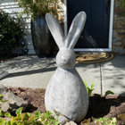 Design Toscano Big Burly Bunny Rabbit 2 Piece Statue Set & Reviews ...