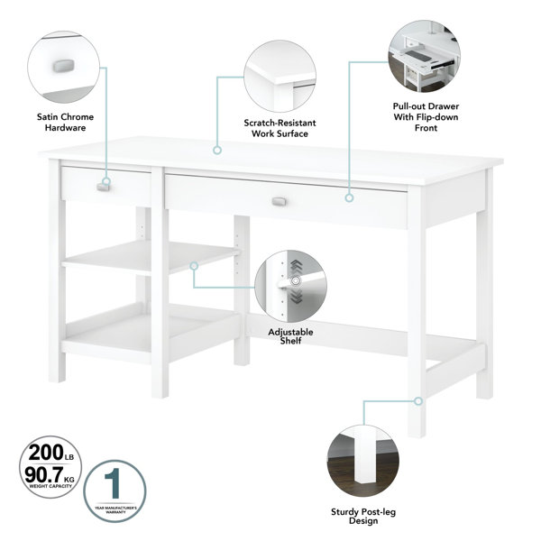 Lark Manor Aliyat Desk & Reviews | Wayfair