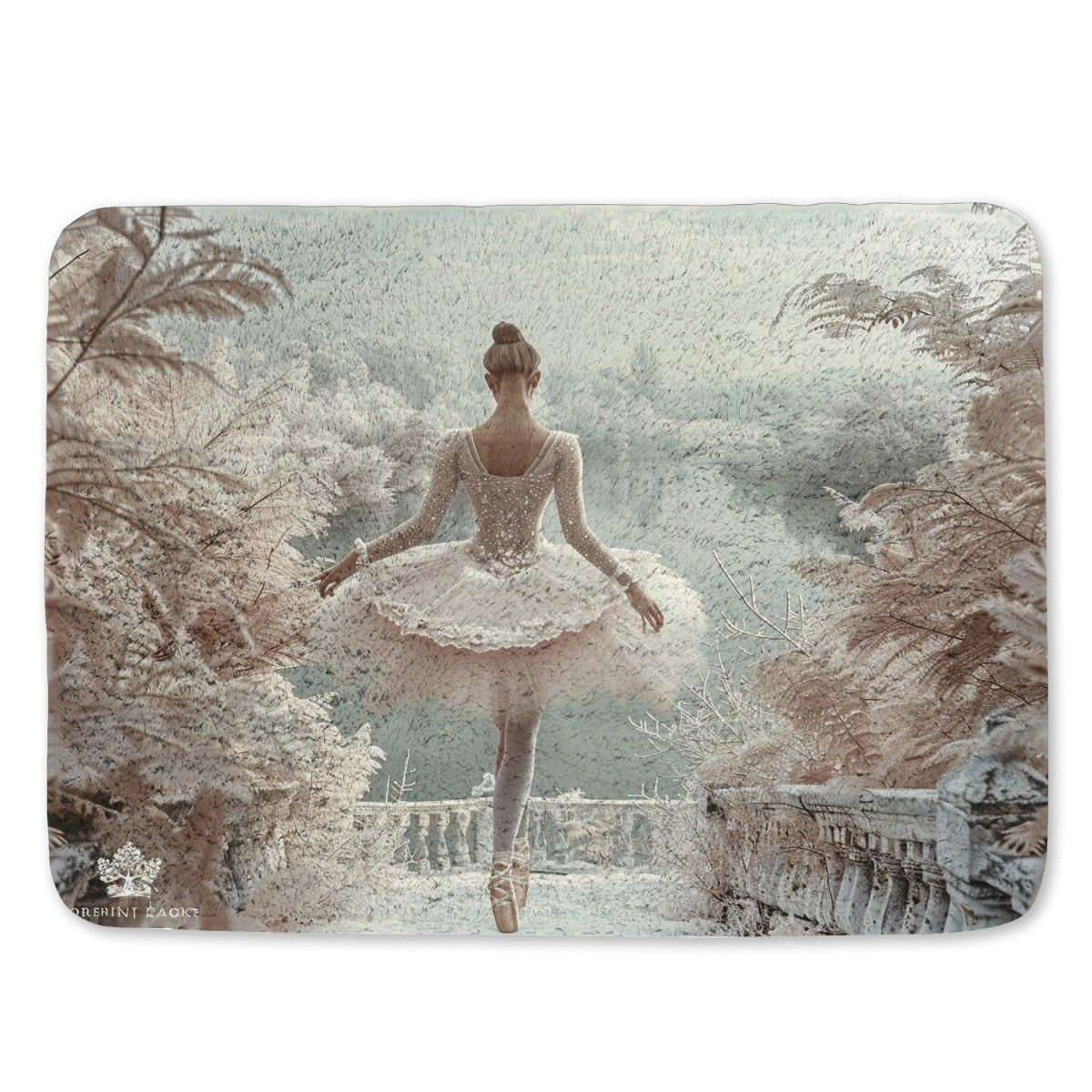 Latitude Run® Ballet Dancer Bath Mat Performing Arts Bathroom Decor ...