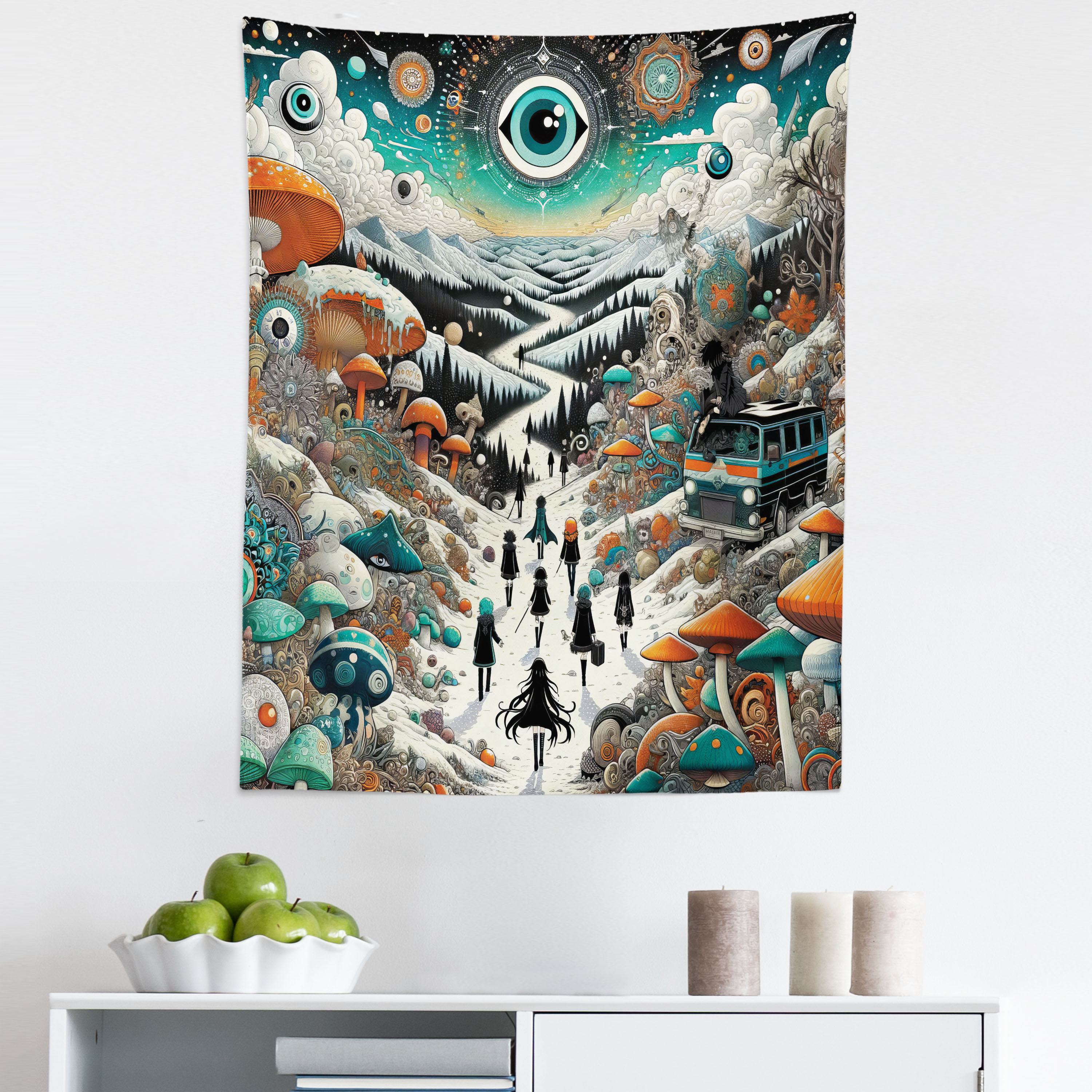 Ebern Designs Microfiber Tapestry | Wayfair