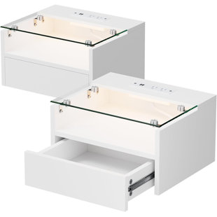 Extra Tall Nightstands You'll Love | Wayfair