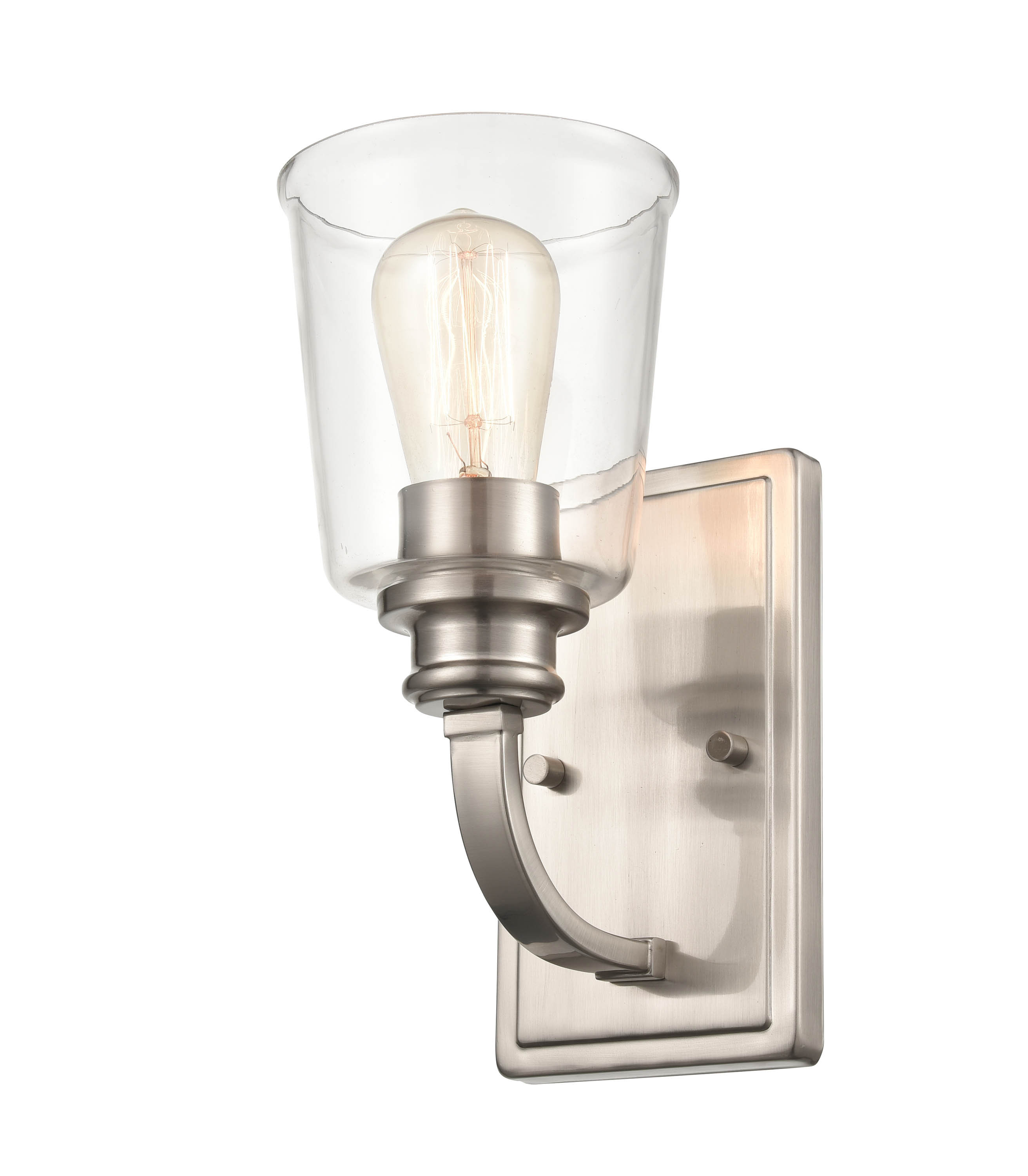 Canora Grey Gurdon 1-Light Armed Sconce | Wayfair