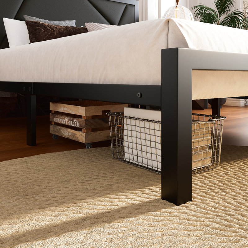 Wade Logan® Bethina Platform Bed & Reviews | Wayfair