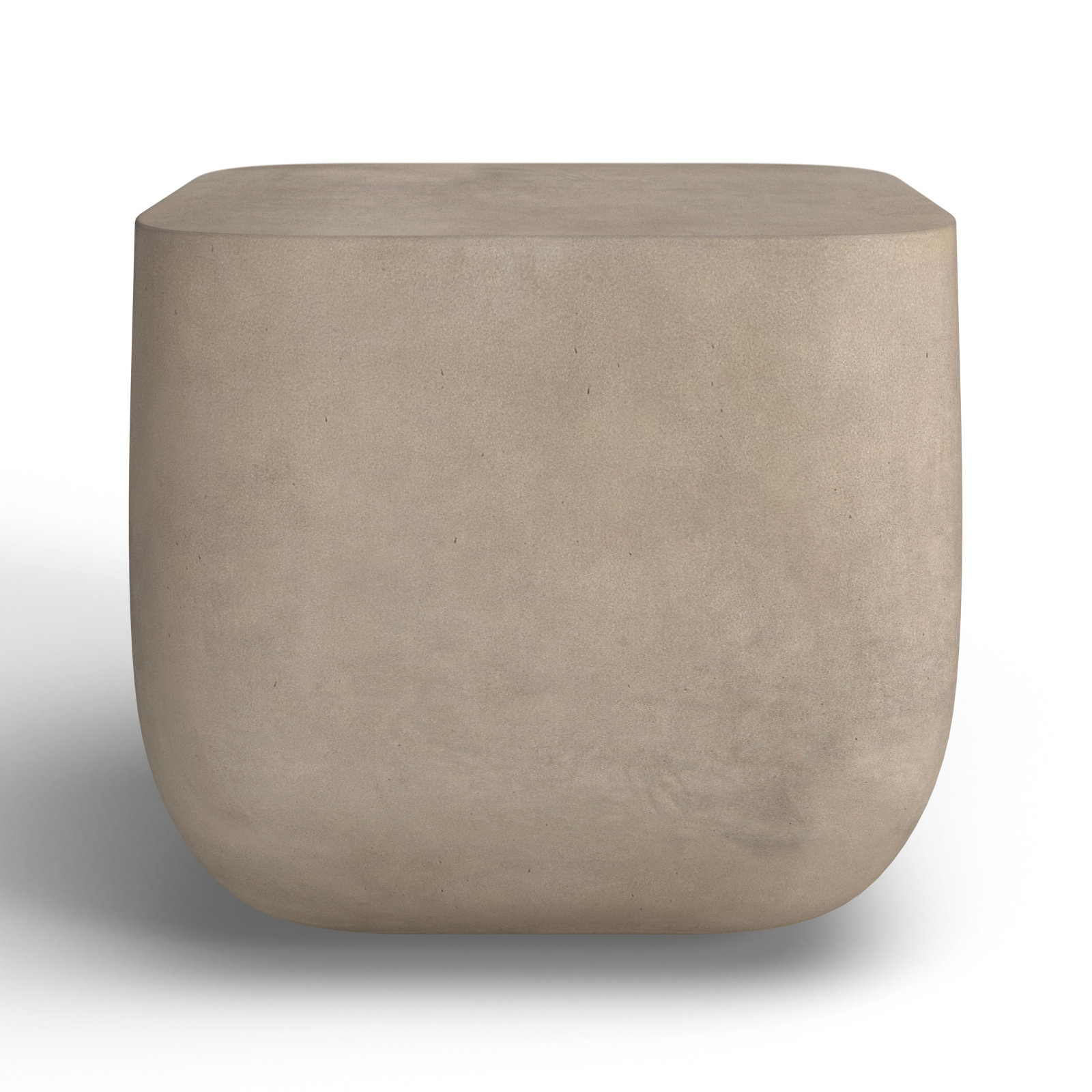 AllModern Elise Concrete Block End Table | Wayfair