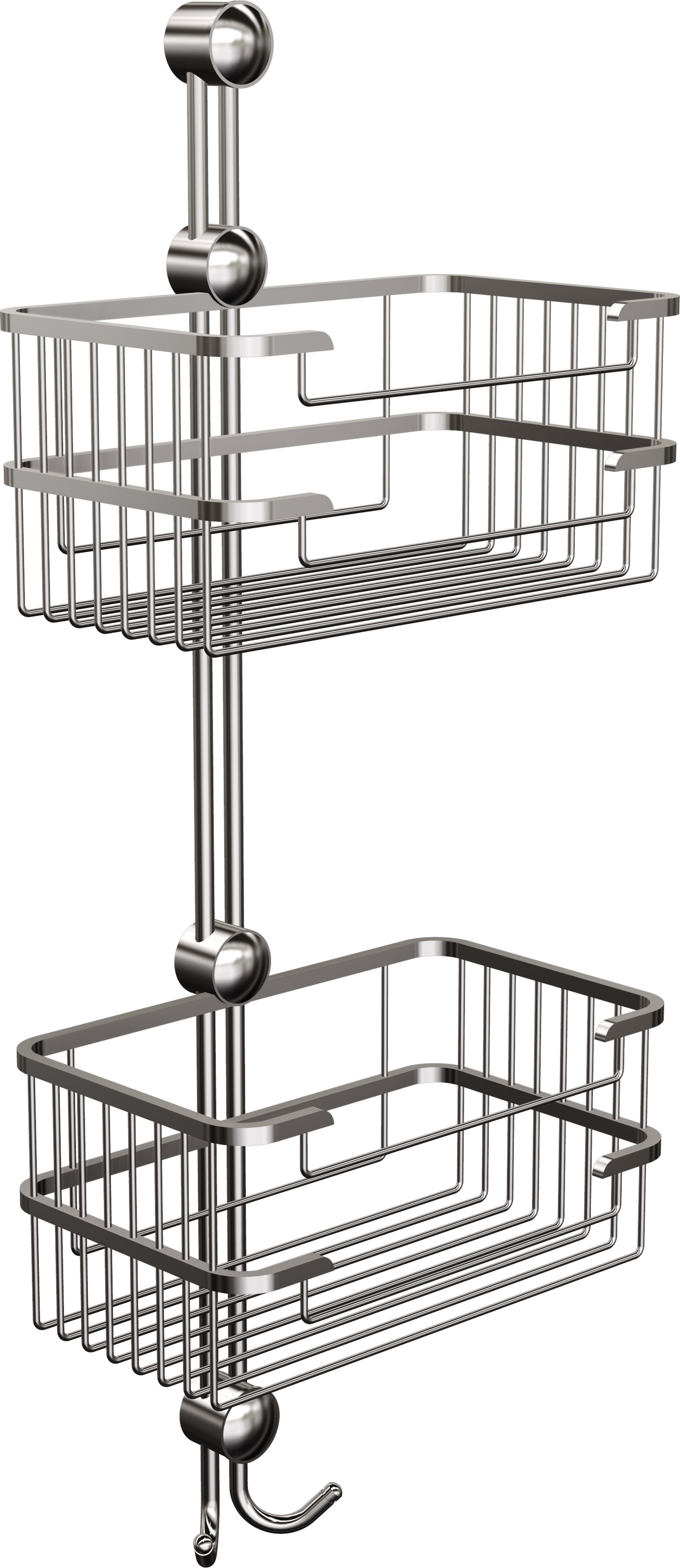 Belfry Bathroom Azu Double Shower Caddy | Wayfair.ie