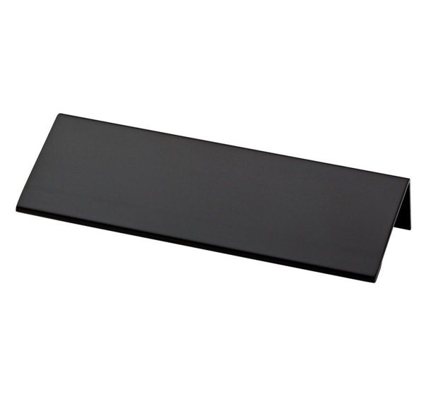 D. Lawless Hardware (5 Pack) 3-3/4 inch Modern Edge Pull Flat Black ...
