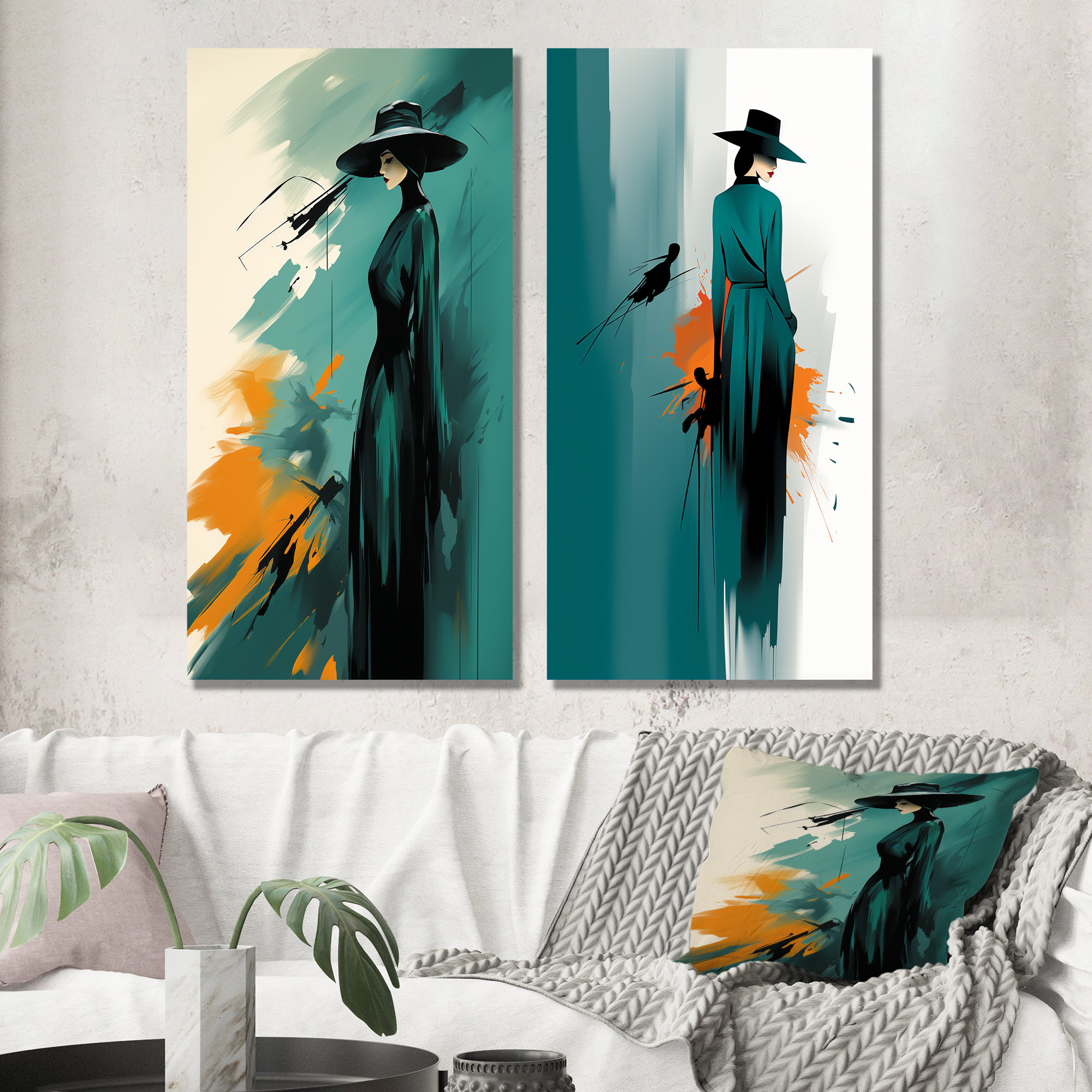 Mercer41 Haute Couture Fashion Woman Portrait I - Woman Wall Art Prints ...