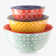 DOWAN Porcelain 3 Piece Mixing Bowl Set & Reviews | Wayfair