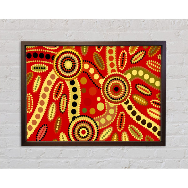 Bright Star Aboriginal Tribal - Single Picture Frame Art Prints on ...