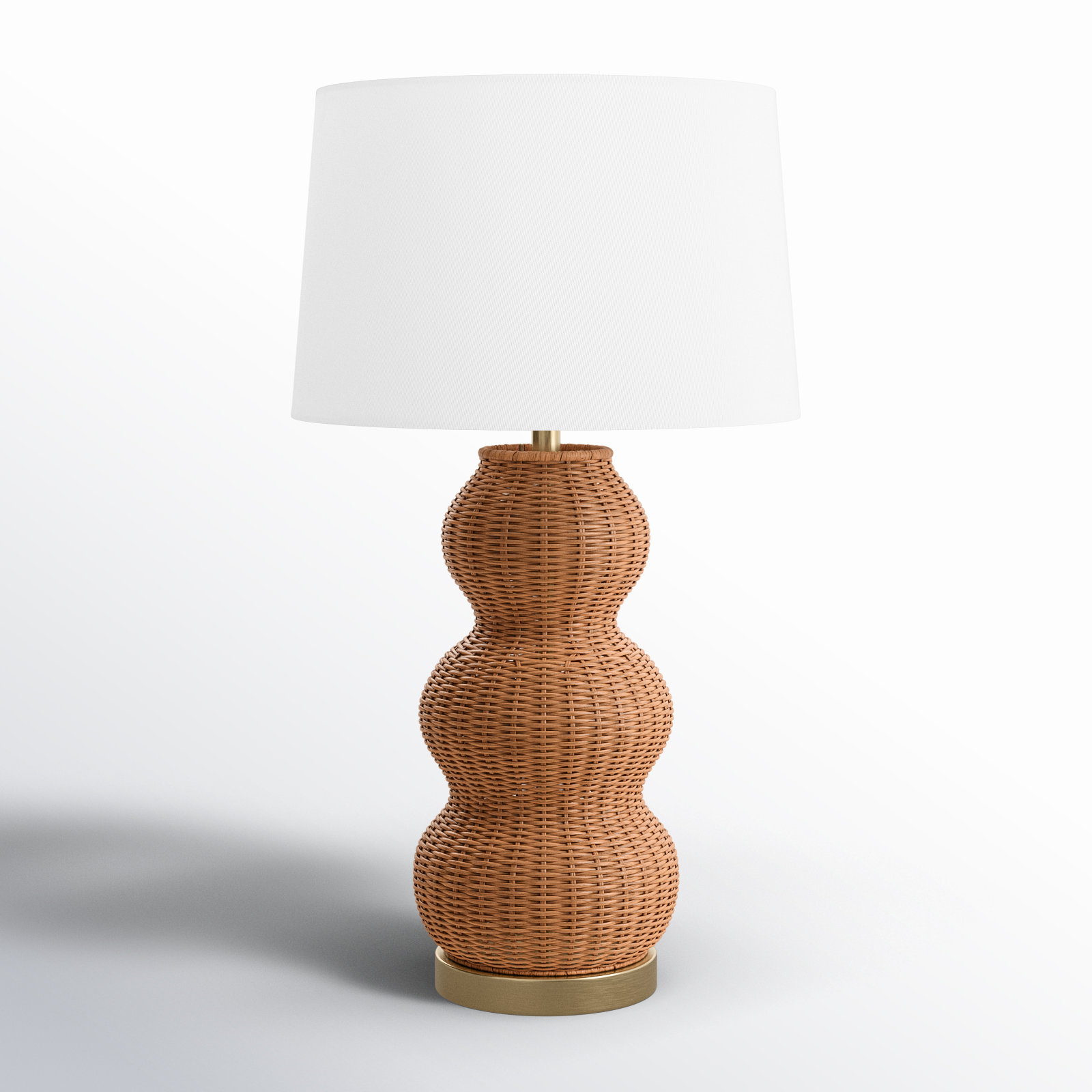 Birch Lane™ Gianna Wicker/Rattan Table Lamp & Reviews | Wayfair
