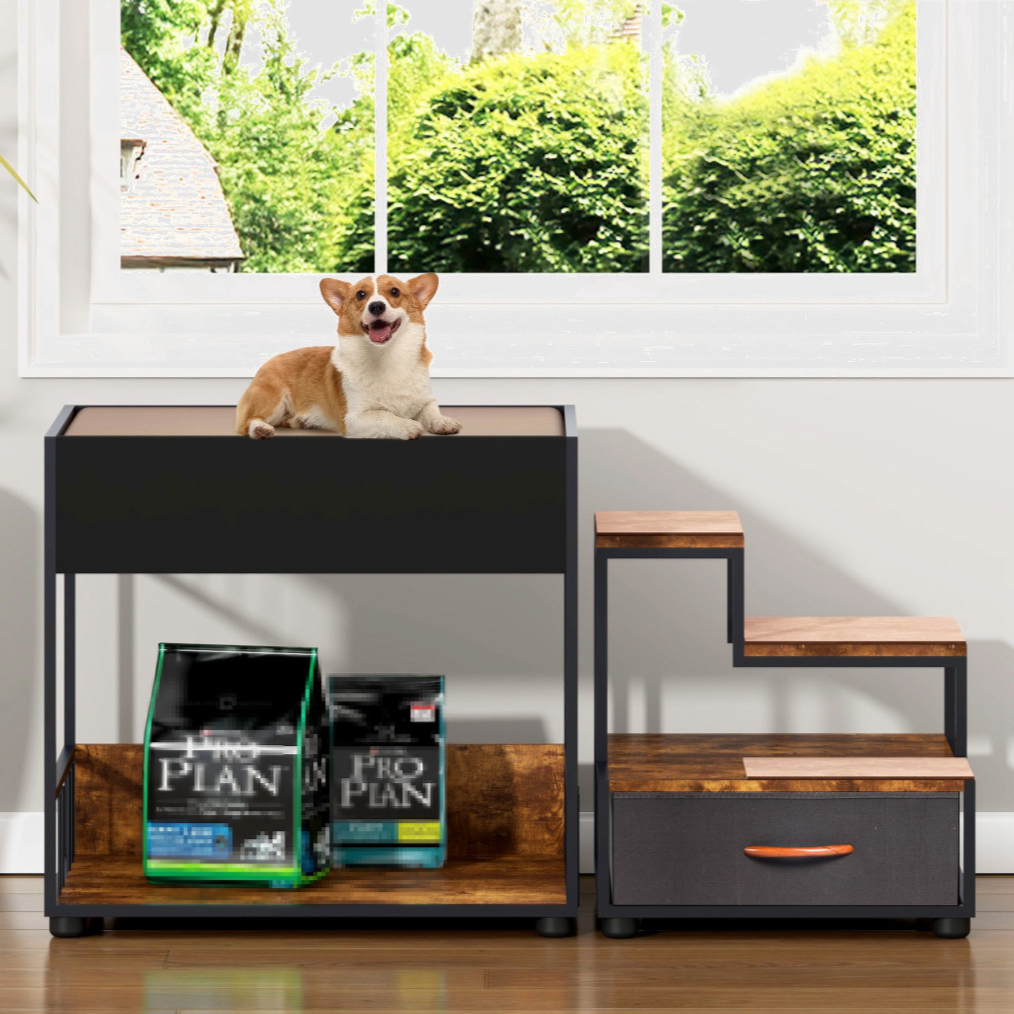 Tucker Murphy Pet™ Pet Step Window Perch,Bunk Beds Window Perch For ...