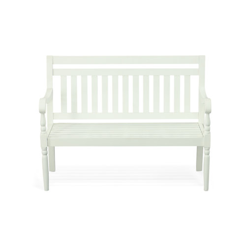 Wayfair | White Outdoor Benches You'll Love in 2023